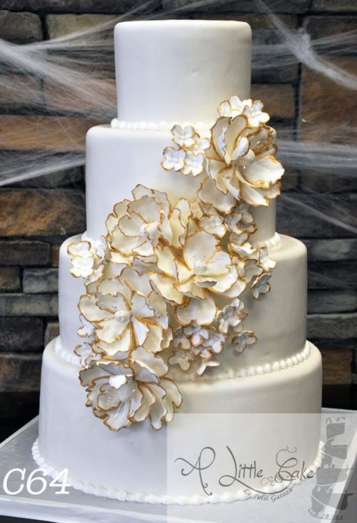 Fondant Wedding Cakes NJ | The Best Custom Fondant Wedding Cake Designs