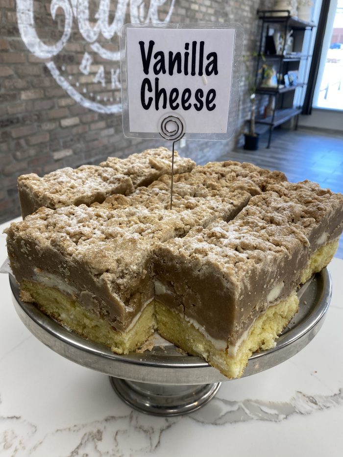 Cookies & Cream Crumb Cake