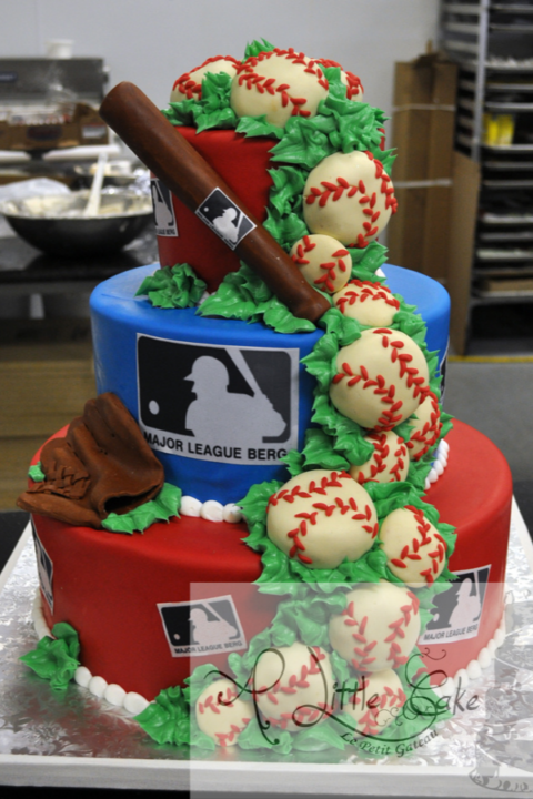 Baseball Themed Cake