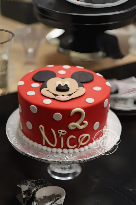 Mickey Mouse Themed Cake