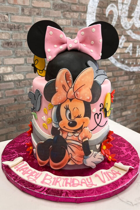 Minnie Mouse Birthday Cake