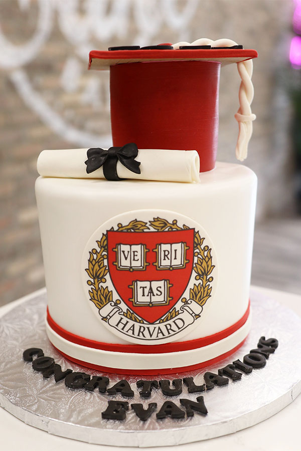 University Graduation Prestige Cake